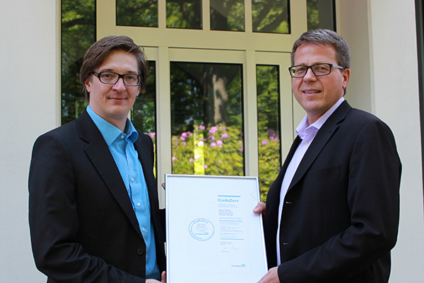 Alfred Döpker erhält Creditreform Bonitätszertifizierung